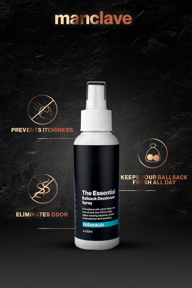 Manclave The Essential | Intimate Deo for Fresh Balls